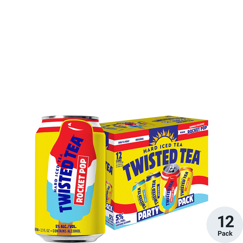 Twisted Tea Rocket Pop Party Pack | Total Wine & More