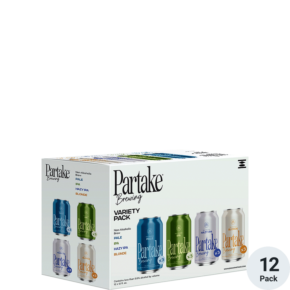 Partake Non-Alcoholic Everyday Variety Pack | Total Wine & More