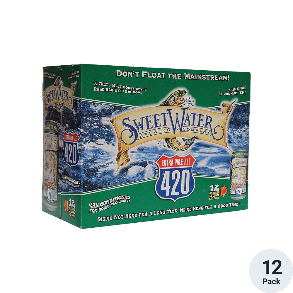 SweetWater 420 Pale Ale | Total Wine & More - 12pk-12oz Cans