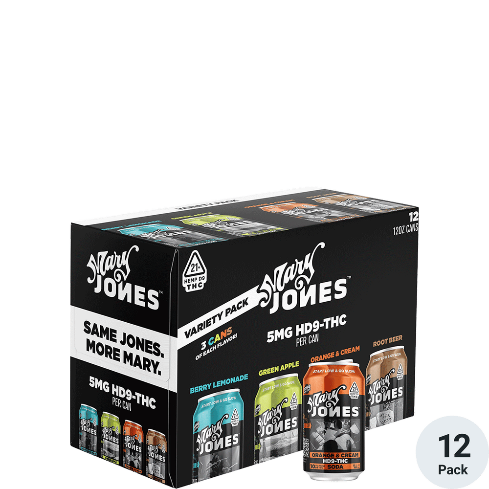 Mary Jones THC 10mg Variety Pack | Total Wine & More