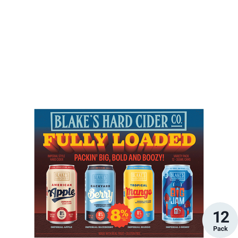 Blake's Hard Cider Fully Loaded Variety | Total Wine & More