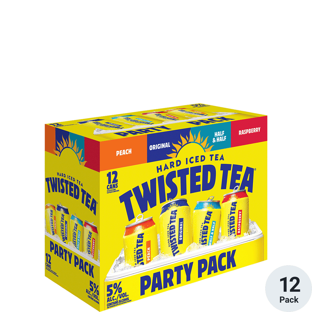 Twisted Tea Party Pack | Total Wine & More - 12pk-12oz Cans
