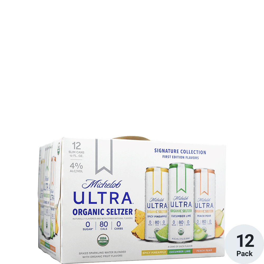 Michelob Ultra Pure Organic Hard Seltzer Signature Collection | Total ...