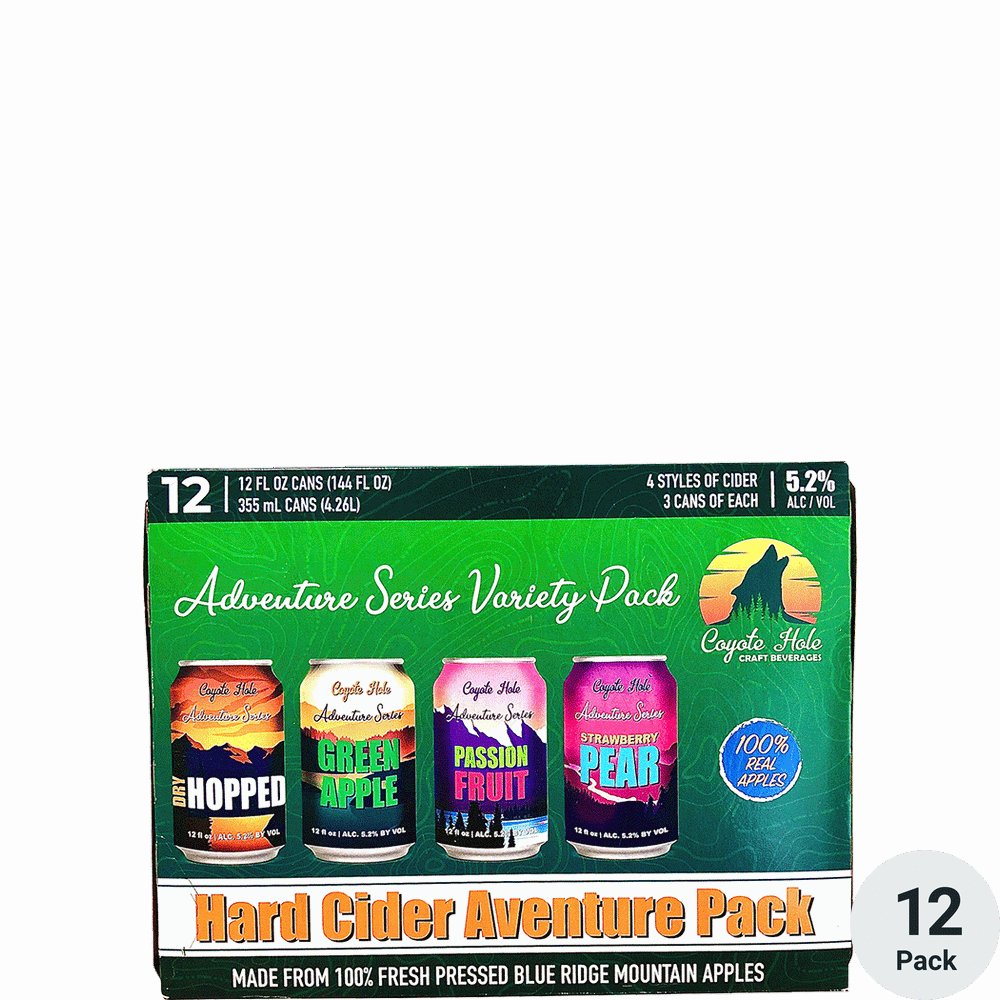 Coyote Hole Adventure Series Variety Pack | Total Wine & More