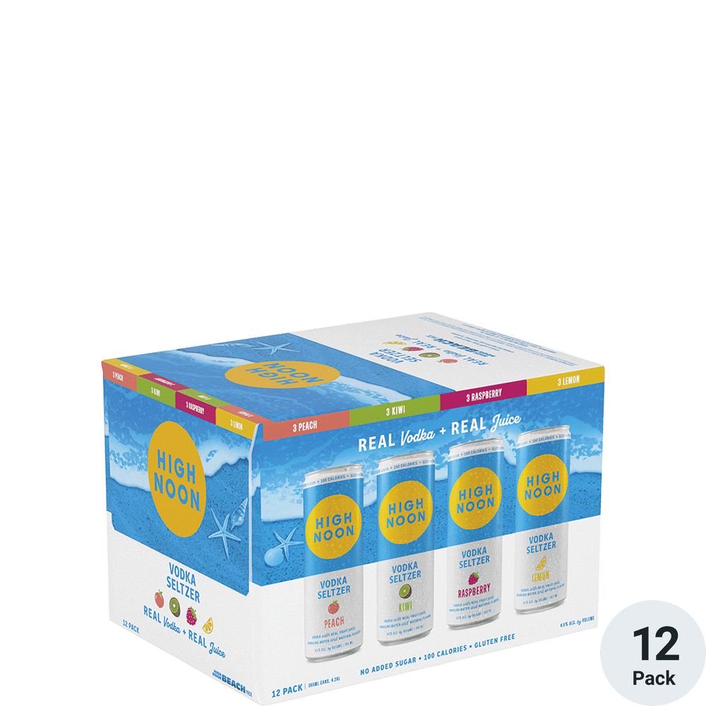 High Noon Hard Seltzer Beach Variety Pack | Total Wine & More