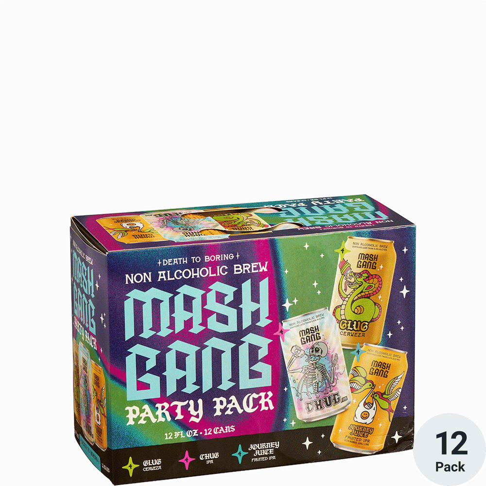 Mash Gang Non-Alcoholic Variety Pack | Total Wine & More