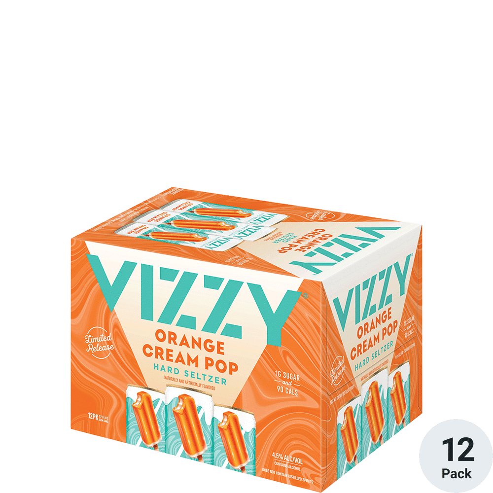 Vizzy Orange Cream Pop | Total Wine & More