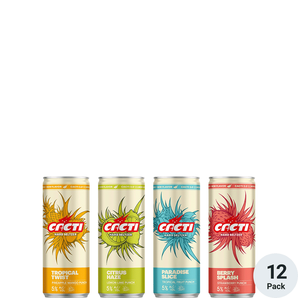 Cacti Hard Seltzer Variety Pack | Total Wine & More
