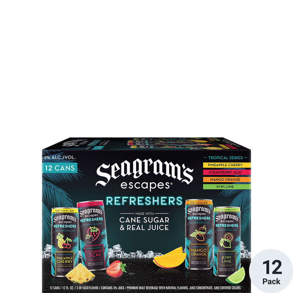 Seagrams Escapes Tropical Refreshers Variety | Total Wine & More
