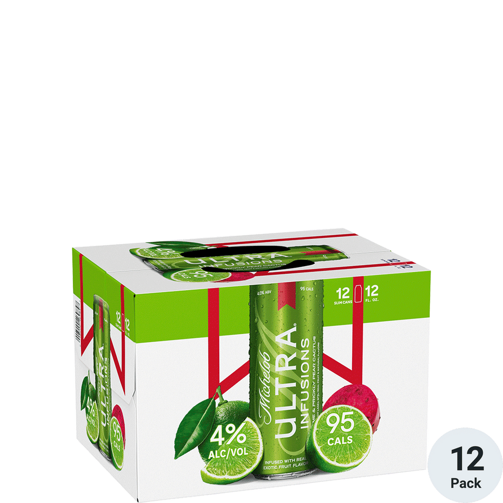 Michelob Ultra Infusions Lime and Prickly Pear Cactus | Total Wine & More