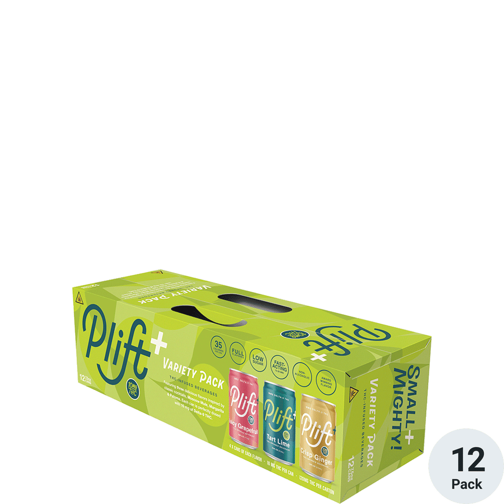Plift THC 10mg Variety Pack | Total Wine & More