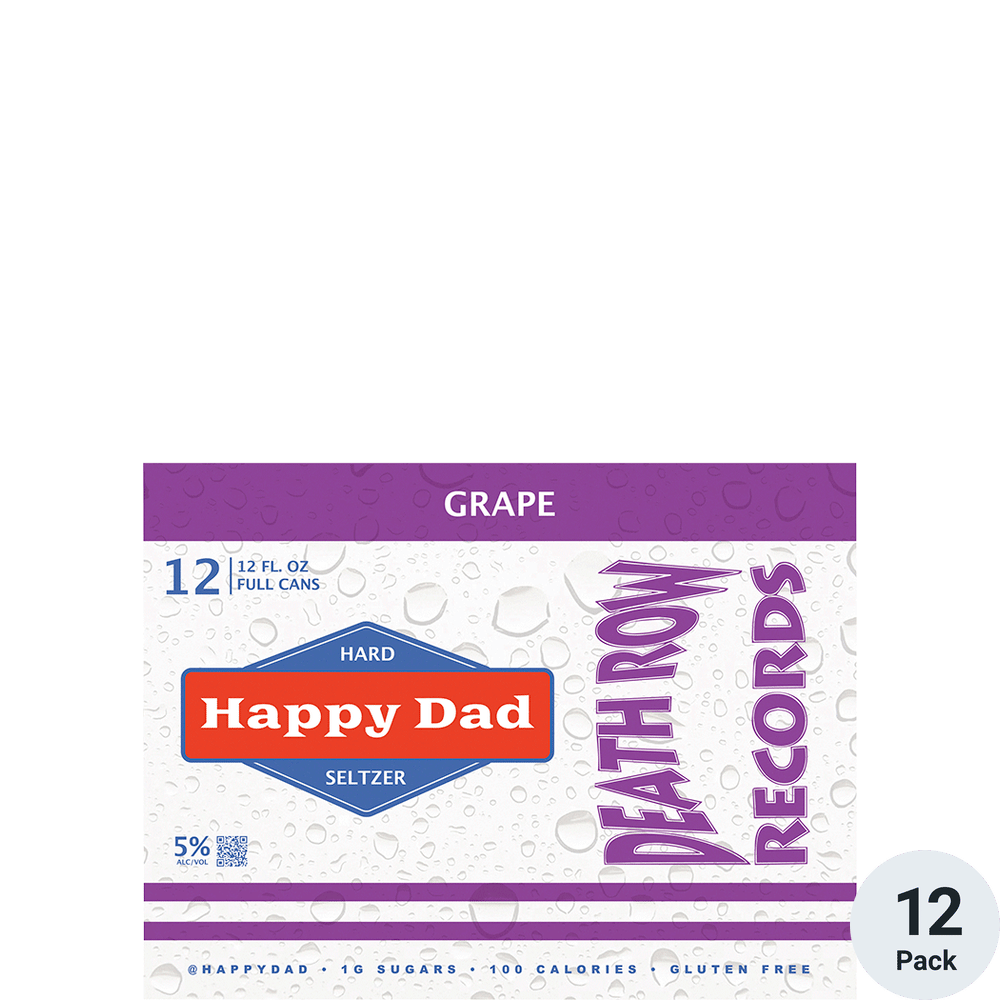 Happy Dad Hard Seltzer Grape | Total Wine & More