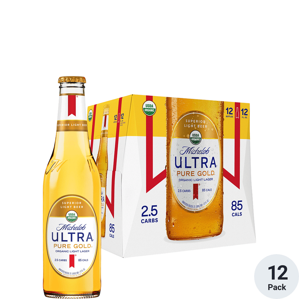 Michelob ULTRA Pure Gold Organic American Lager Beer | Total Wine ...