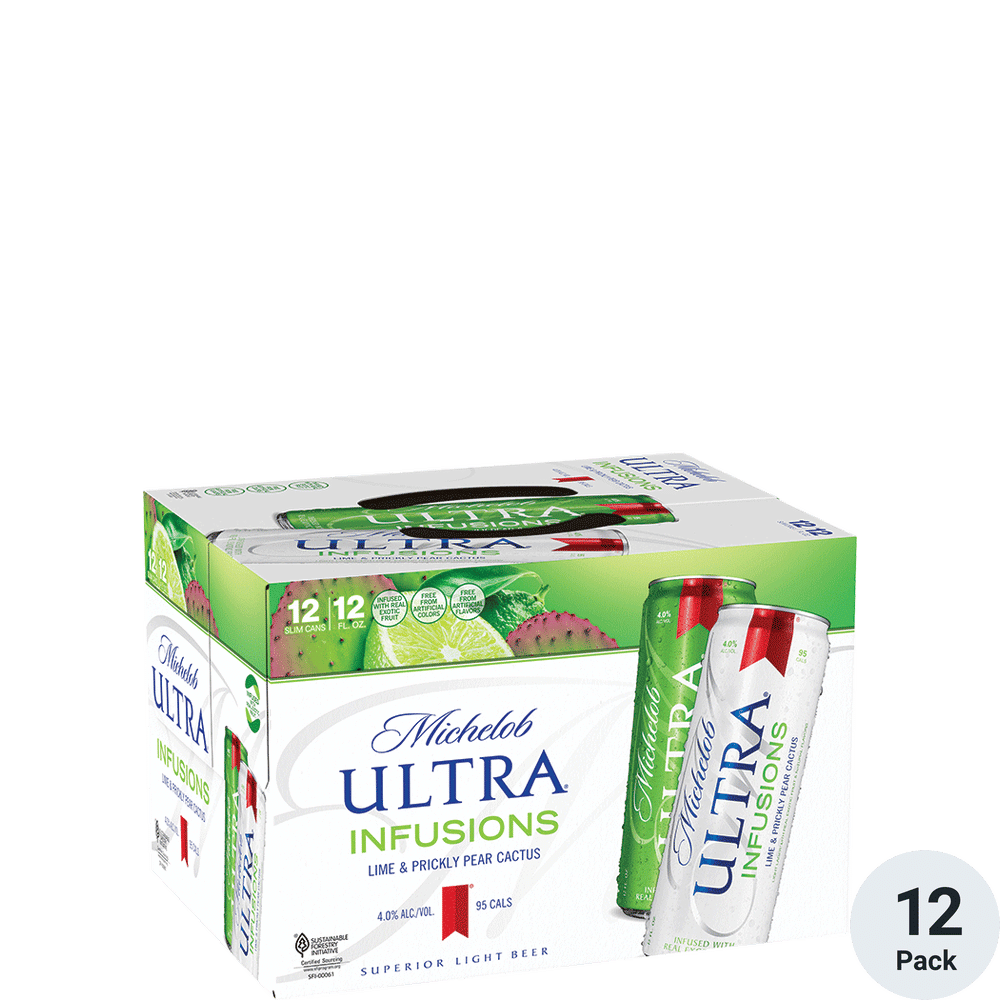 Michelob Ultra Infusions Lime and Prickly Pear Cactus | Total Wine & More
