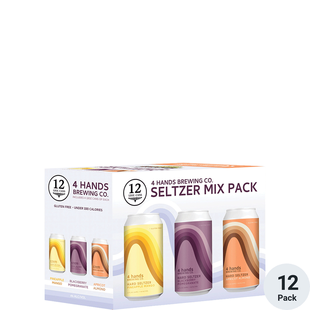 4 Hands Seltzer Mix Pack | Total Wine & More