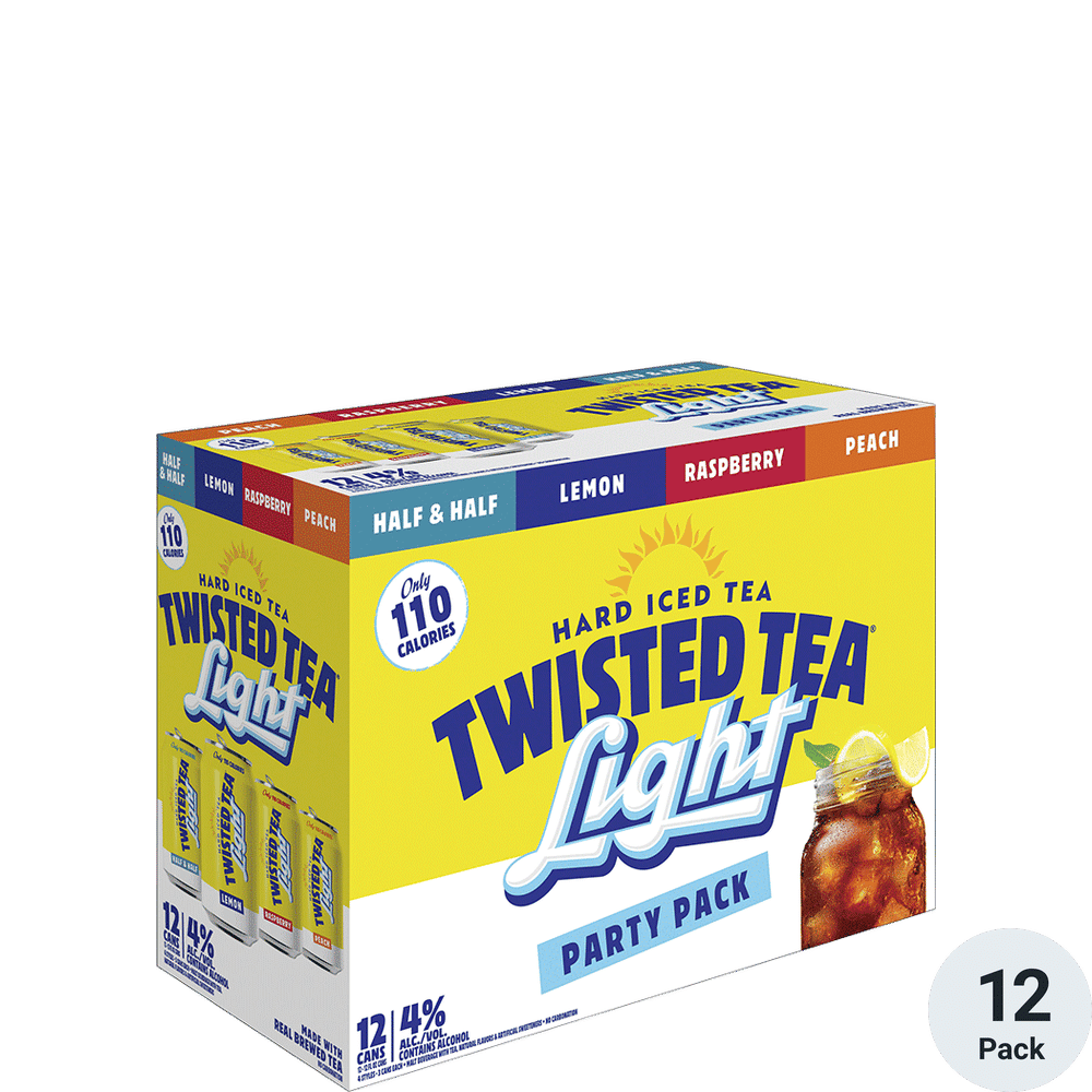 Twisted Tea Light Variety Pack Hard Iced Tea | Total Wine & More