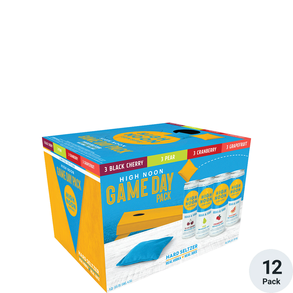 High Noon Hard Seltzer Vodka Game Day Variety | Total Wine & More