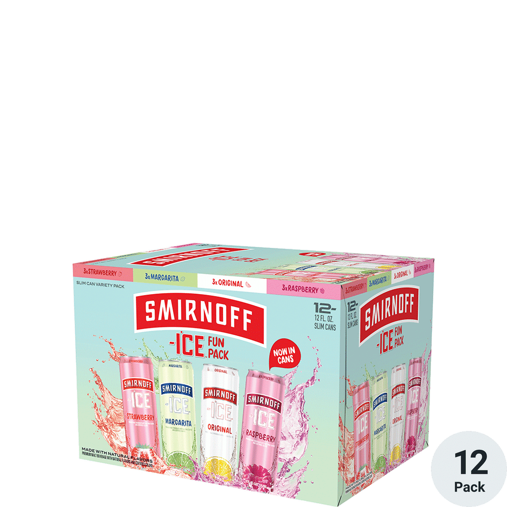 Smirnoff Ice Slim Can Fun Pack | Total Wine & More