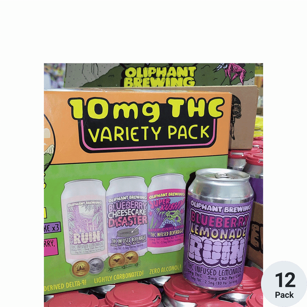 Oliphant THC 10mg Variety Pack | Total Wine & More