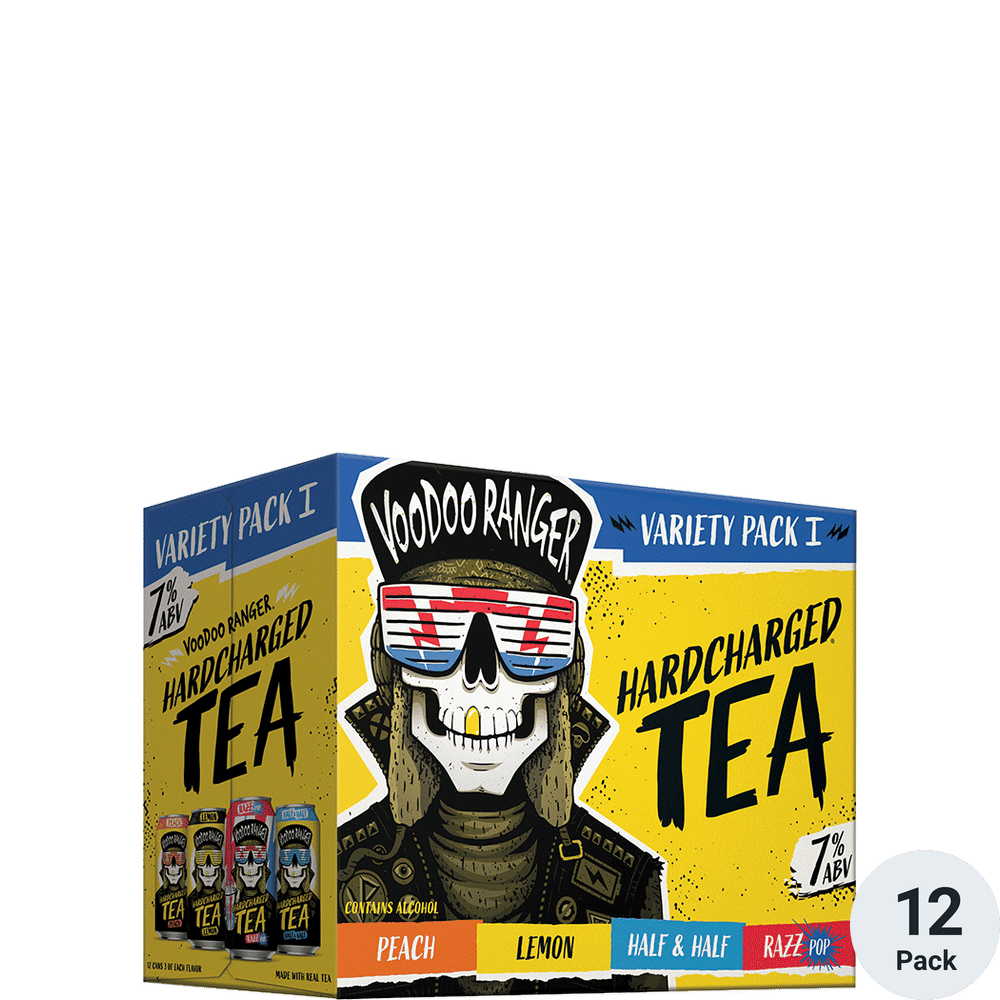 Voodoo Ranger Hardcharged Tea Variety Pack | Total Wine & More