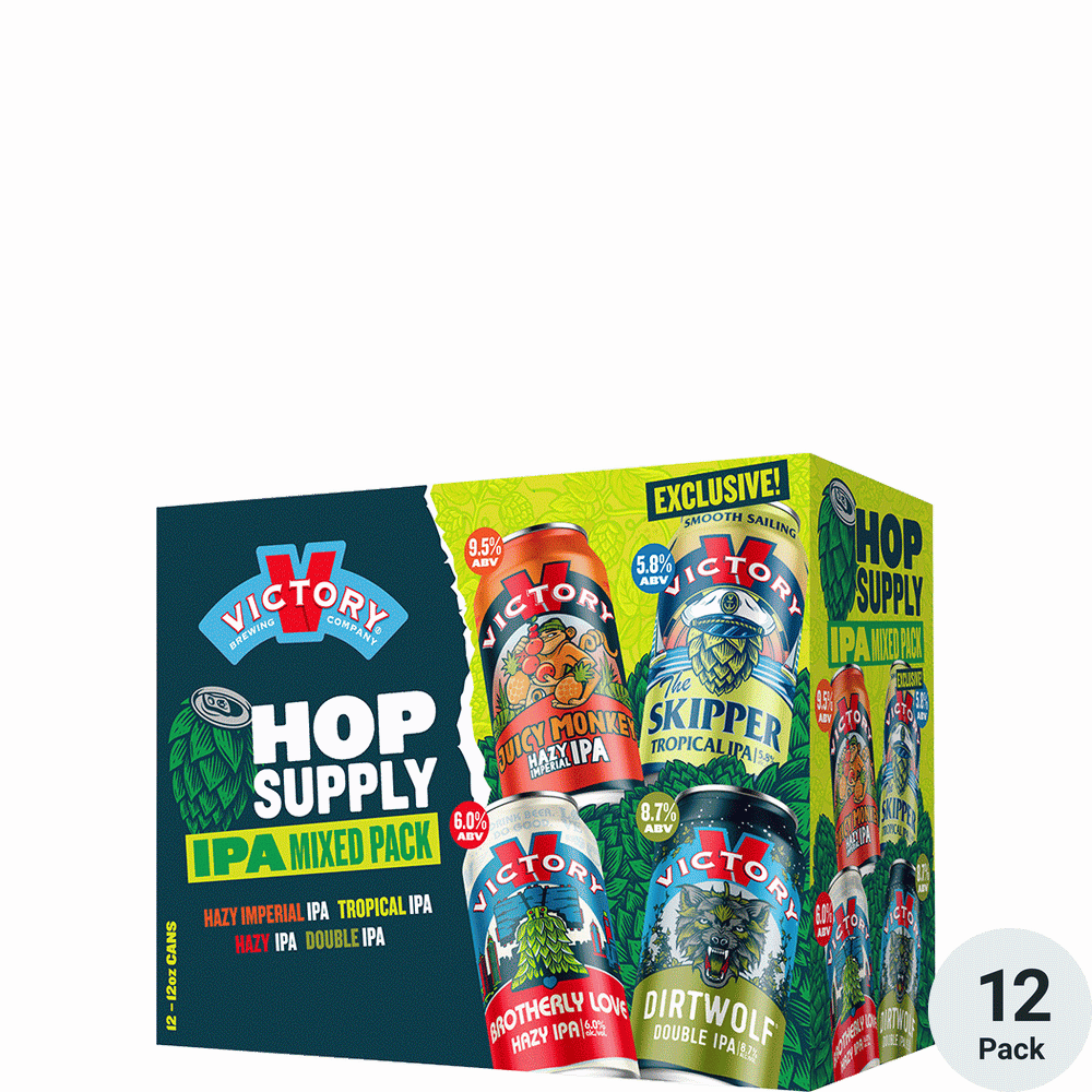 Victory Hop Supply | Total Wine & More - 12pk-12oz Cans
