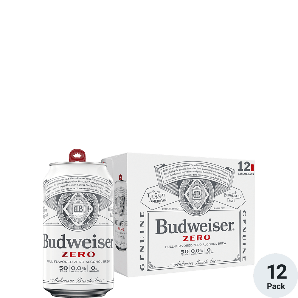 Budweiser Zero Non-Alcoholic | Total Wine & More