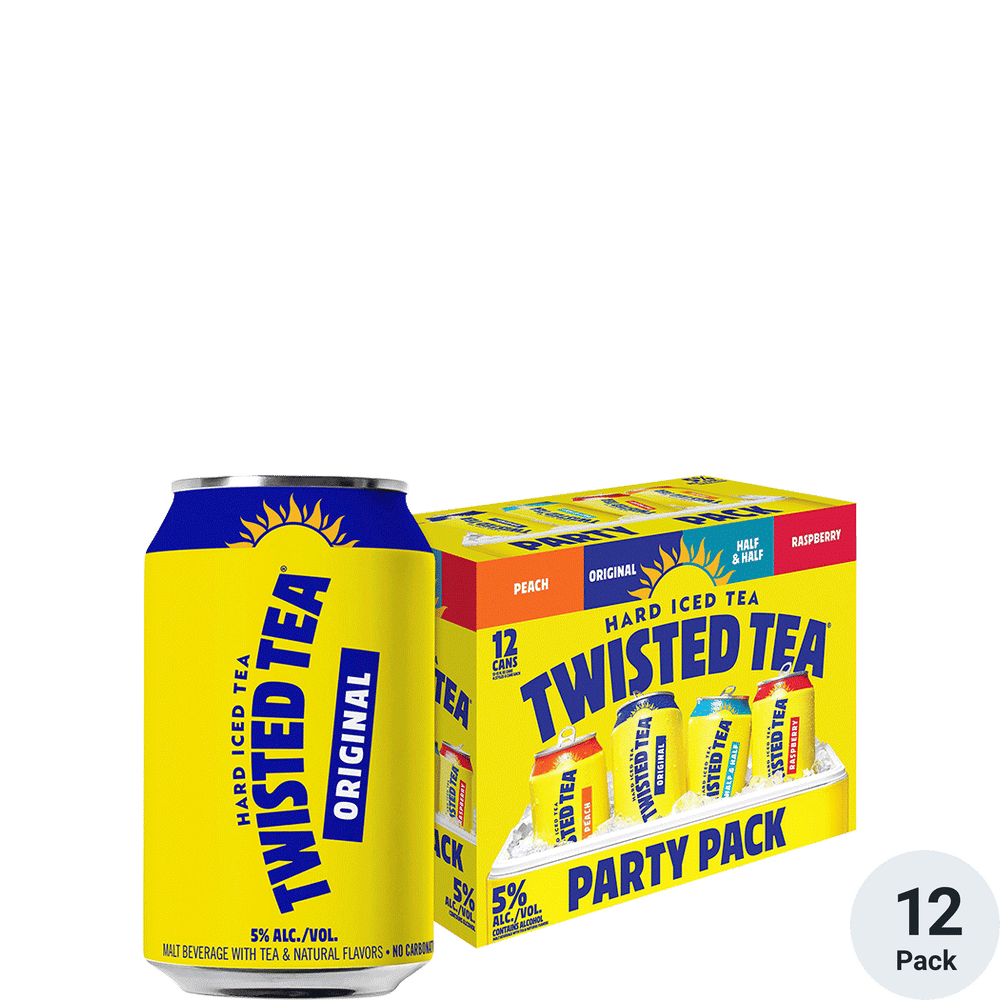 Twisted Tea Variety Party Pack Hard Iced Tea | Total Wine & More