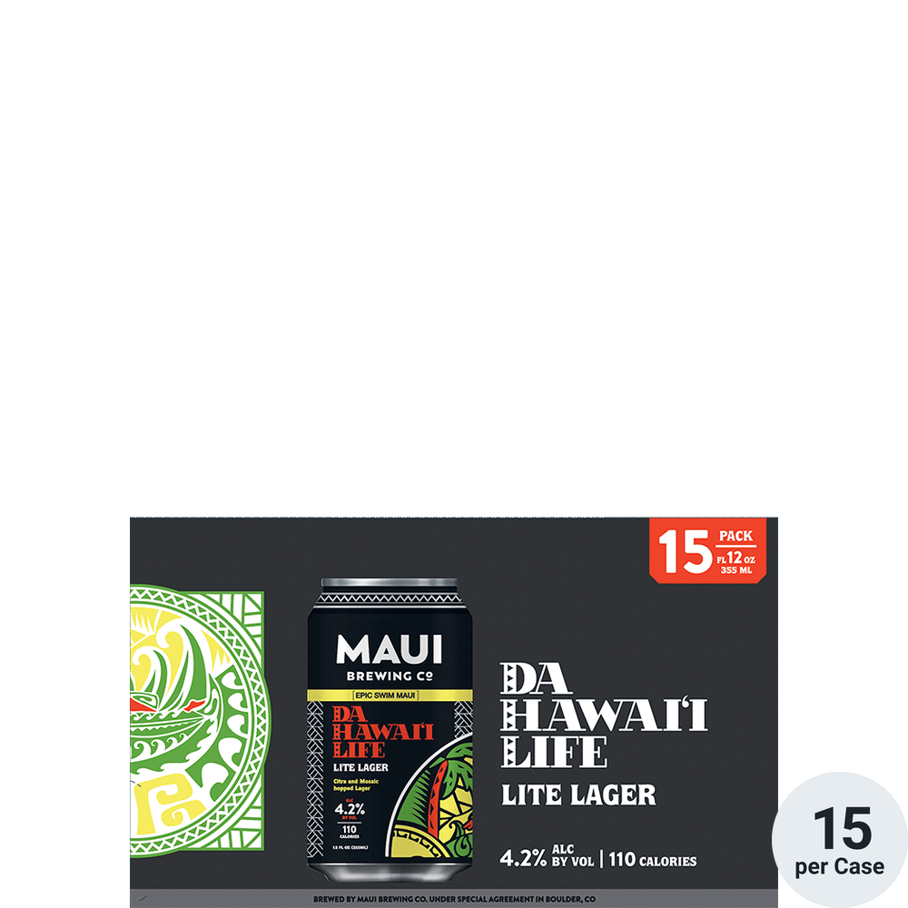 Maui Brewing Da Hawaii Life Lite Lager | Total Wine & More