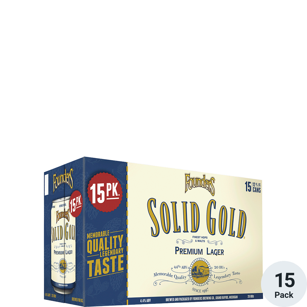 Founders Solid Gold Lager | Total Wine & More