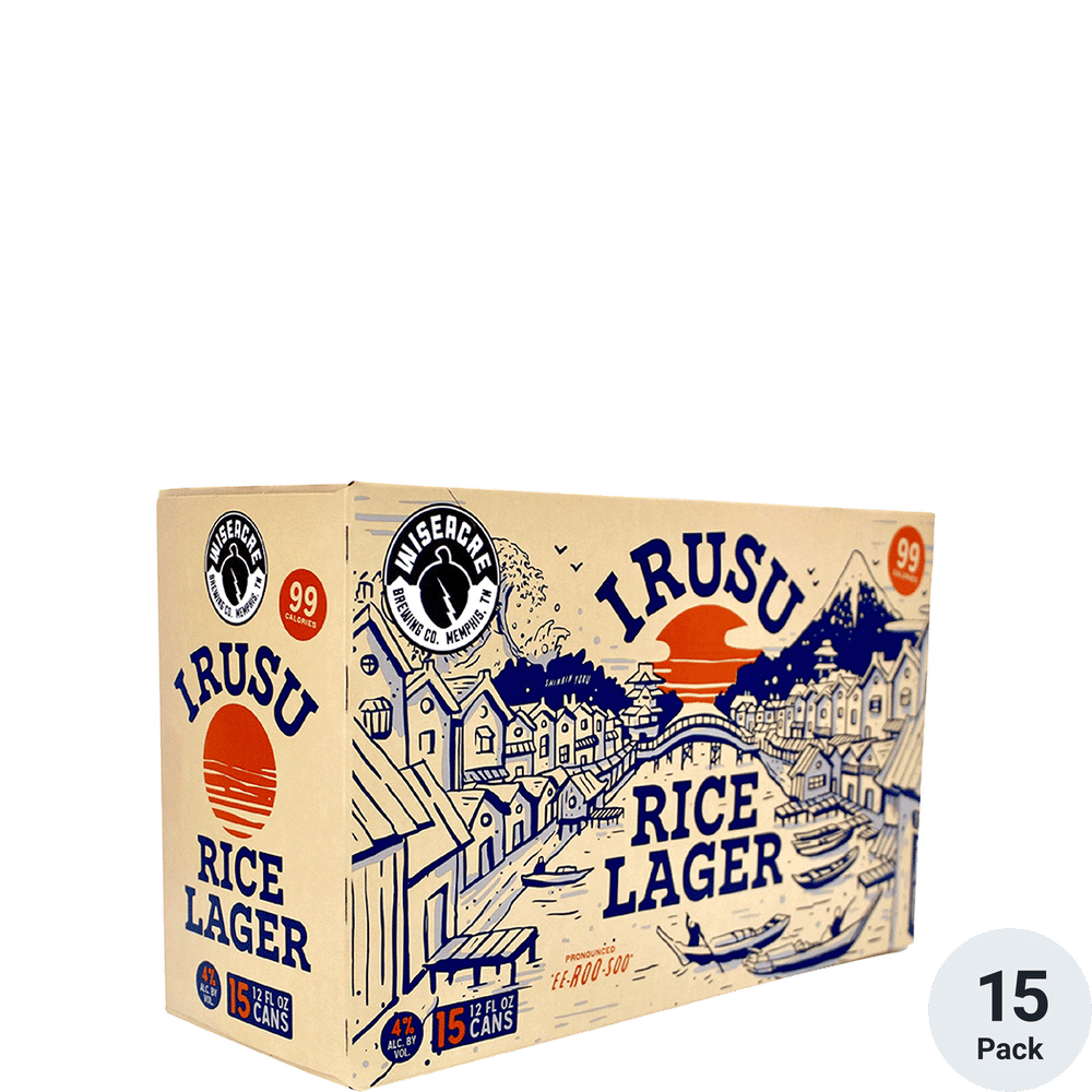 Wiseacre Irusu Japanese Style Rice Lager | Total Wine & More