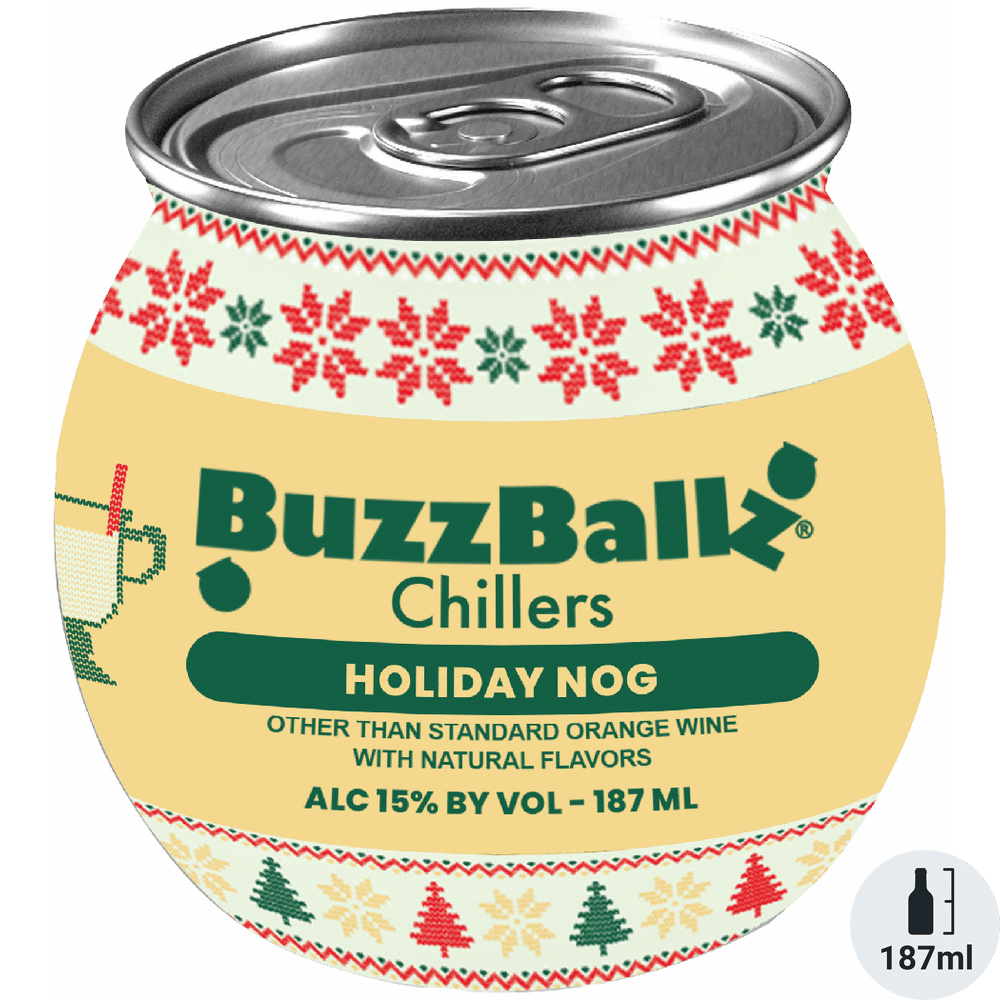 Buzzballz Chillers Holiday Nog | Total Wine & More