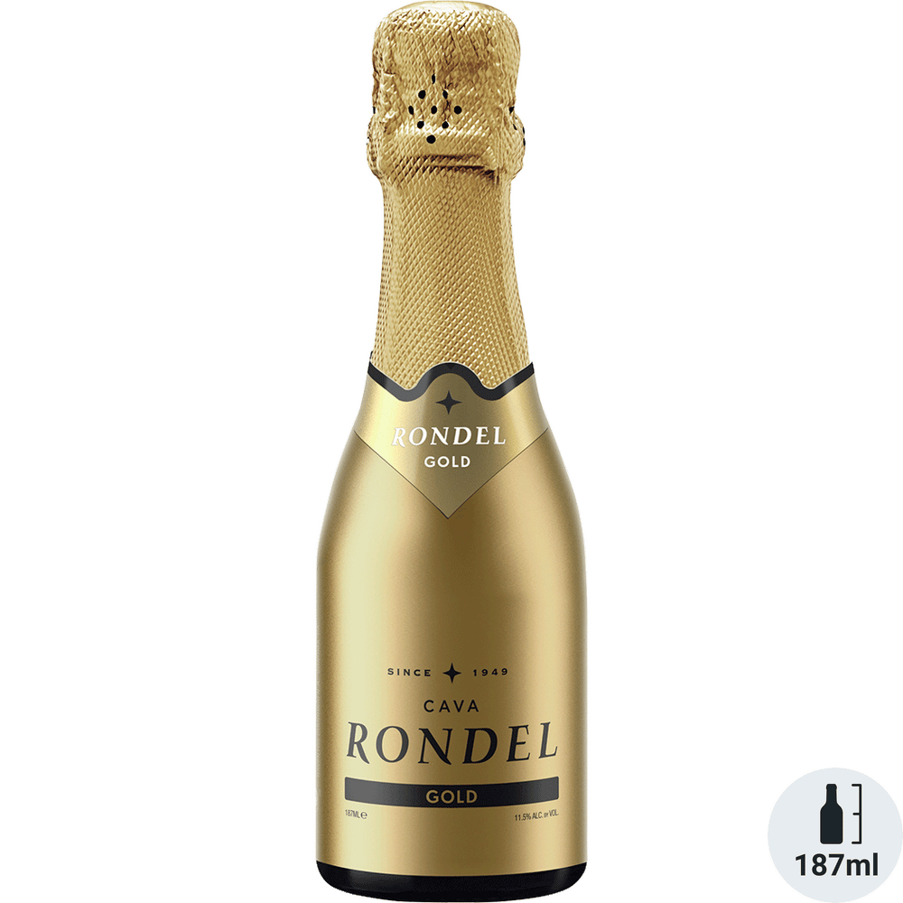 Rondel GOLD Brut Cava | Total Wine & More - 187ml