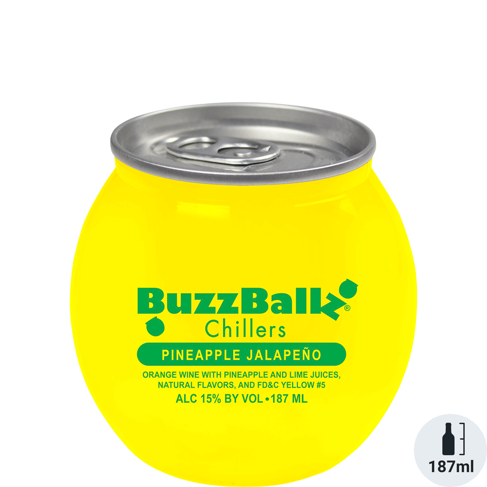 Buzzballz Chillers Pineapple Jalapeno | Total Wine & More
