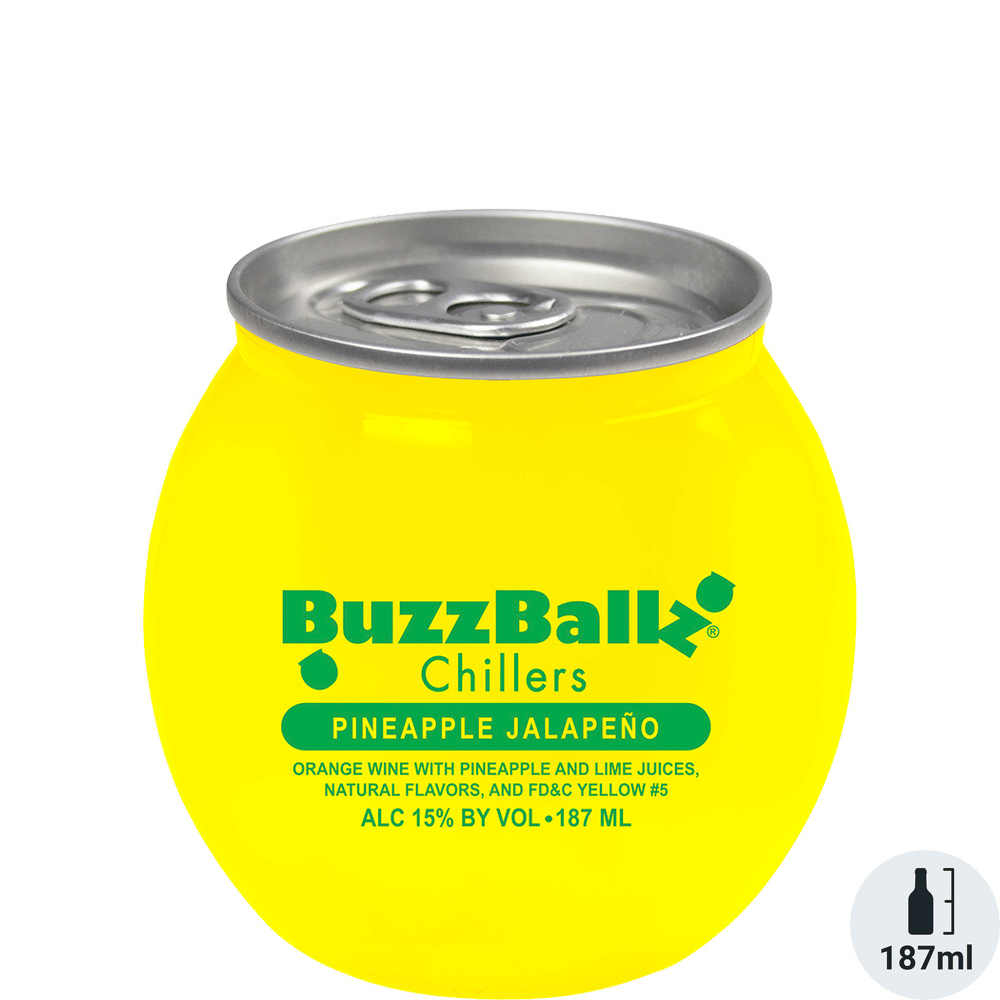 Buzzballz Chillers Pineapple Jalapeno | Total Wine & More