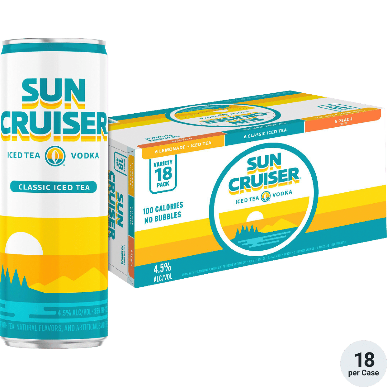 Sun Cruiser Iced Tea Vodka Variety Pack | Total Wine & More