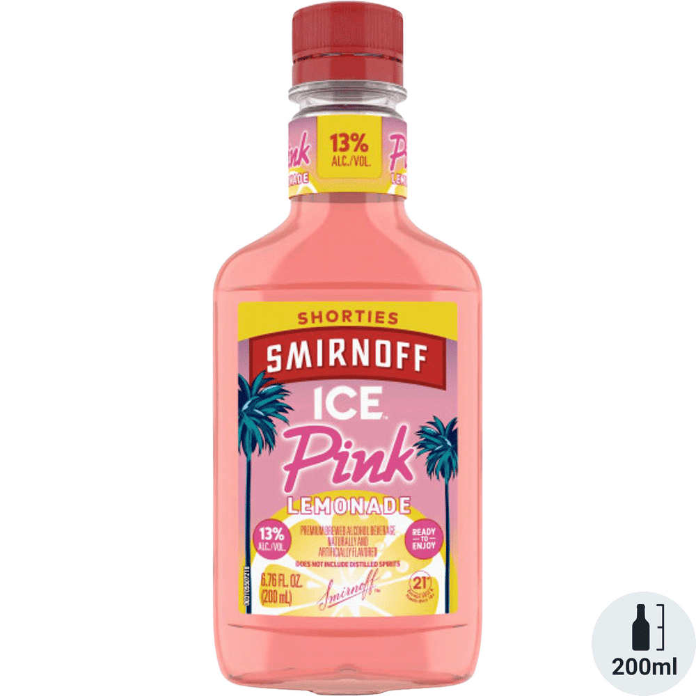 Smirnoff Ice Pink Lemonade Shorties | Total Wine & More