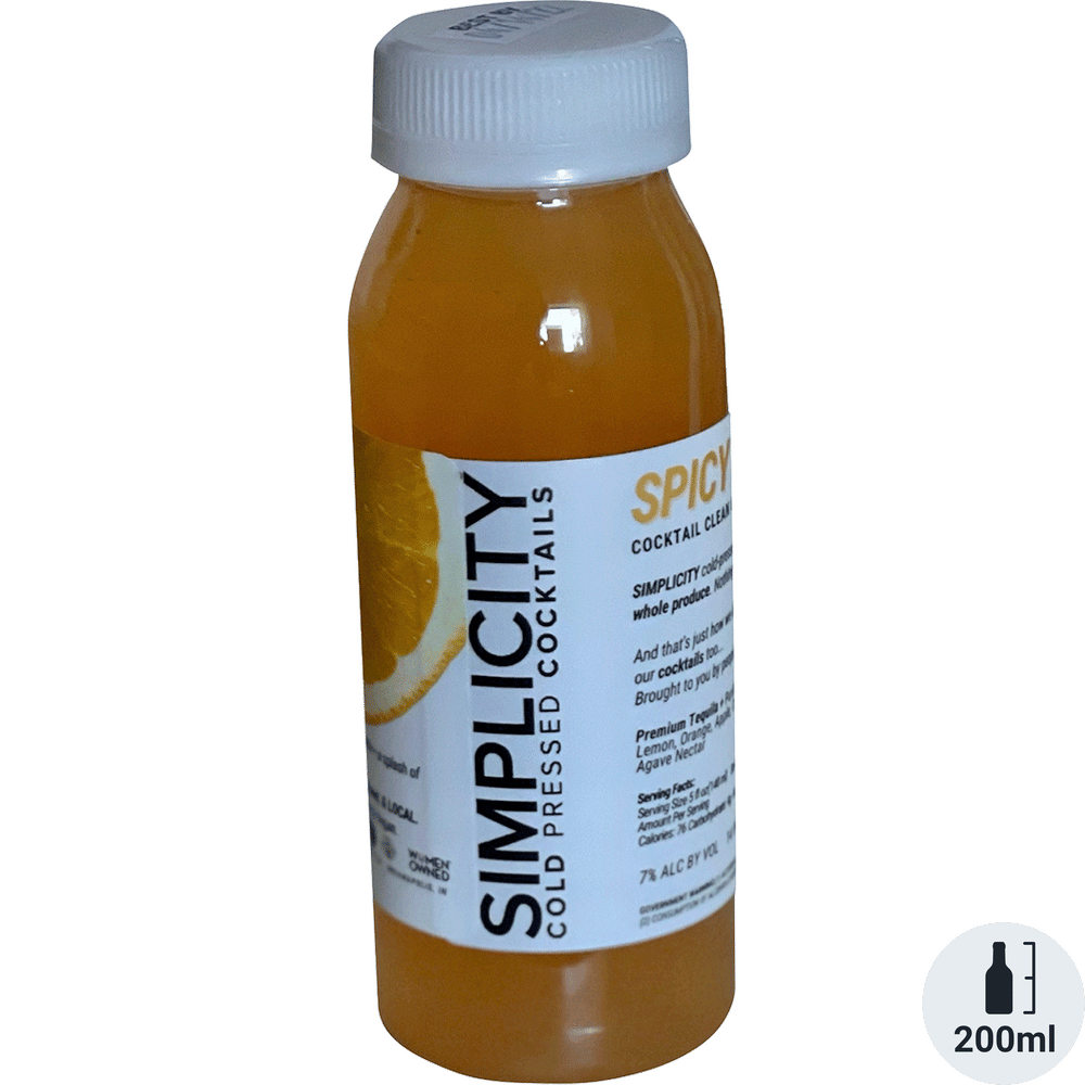Simplicity Spicy Margarita Total Wine More