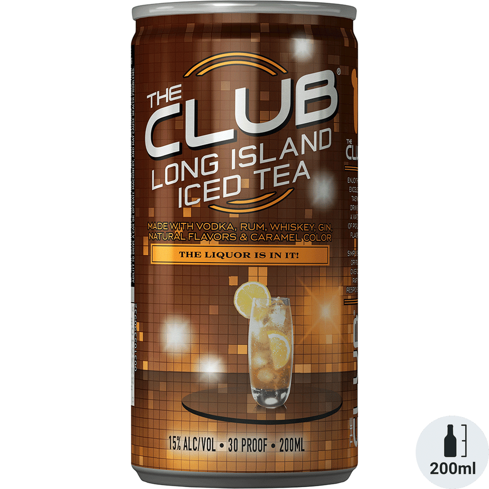 Club Ice Tea Can | Total Wine & More