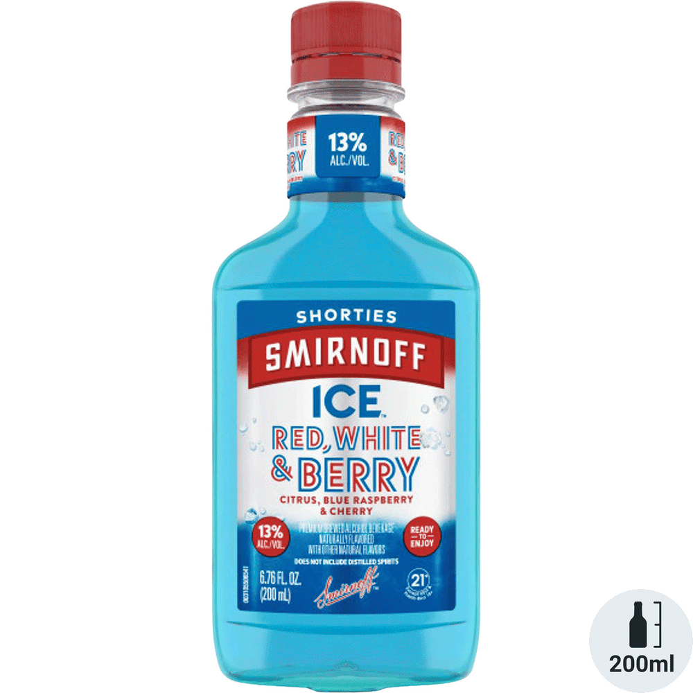 Smirnoff Ice Red White and Berry Shorties | Total Wine & More