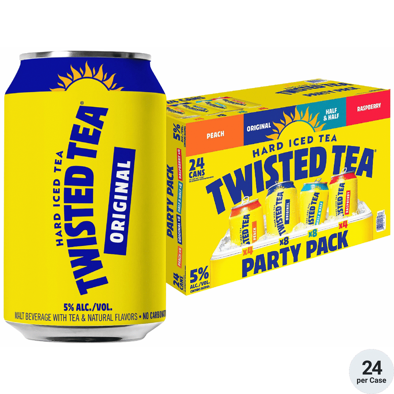 Twisted Tea Variety Party Pack Hard Iced Tea | Total Wine & More