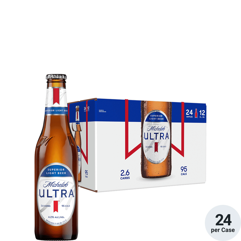 Michelob ULTRA Superior Light American Lager Beer | Total Wine & More ...