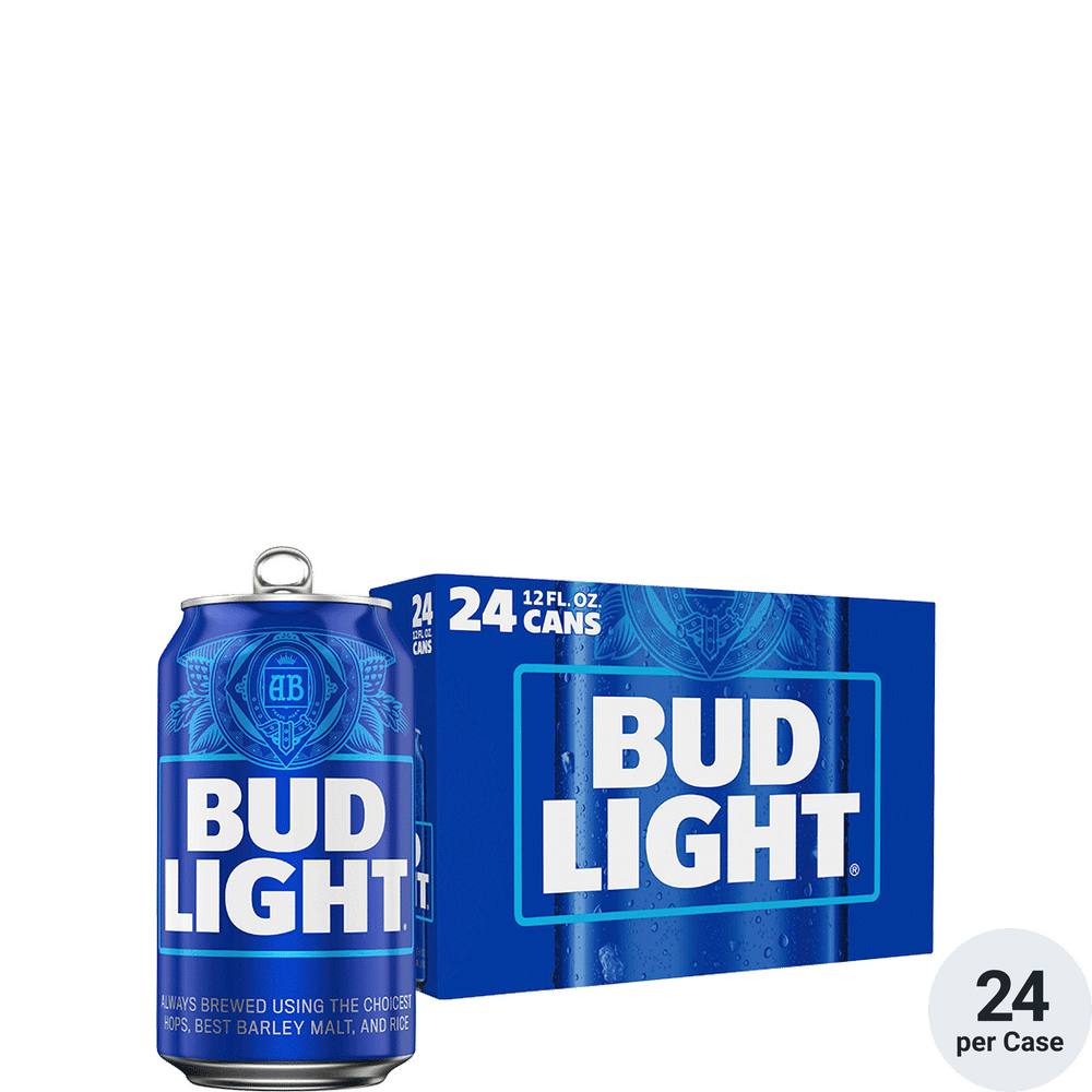 Bud Light American Lager Beer | Total Wine & More - 24-12oz Cans