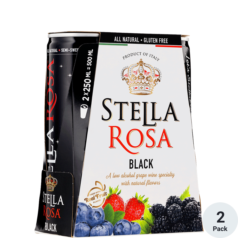 Stella Rosa Black Cans | Total Wine & More