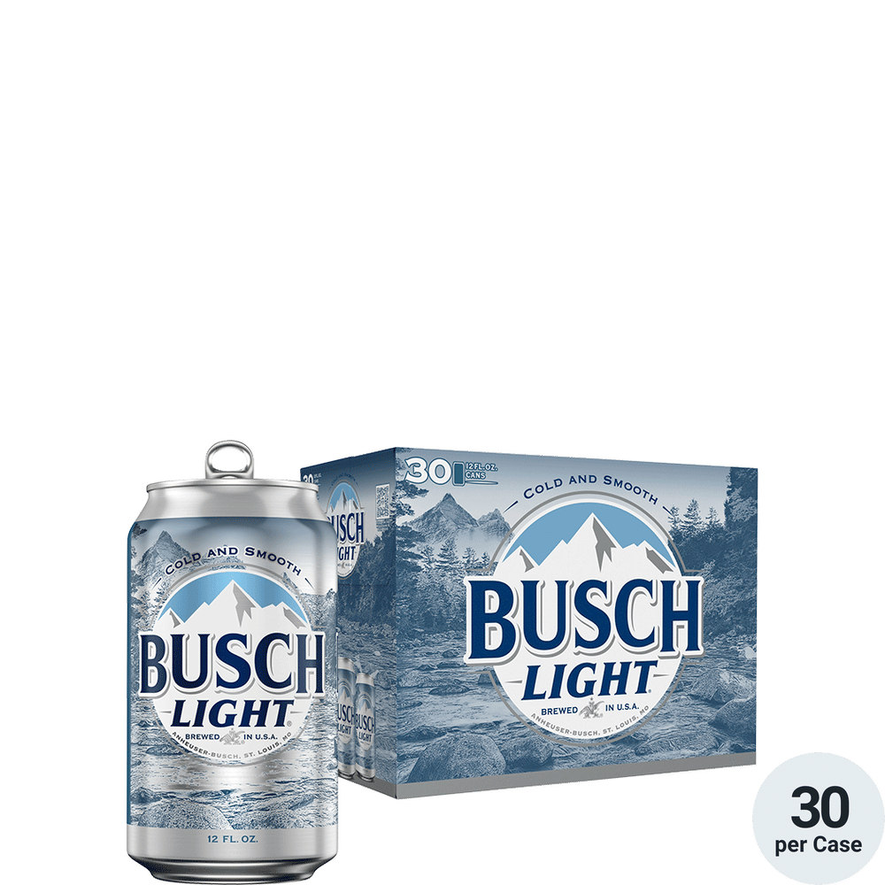 Busch Light American Lager Beer | Total Wine & More - 30-12oz Cans