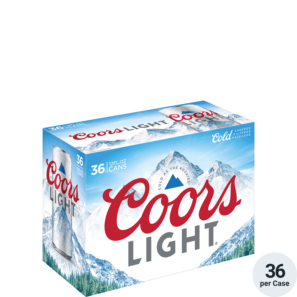 Coors Light | Total Wine & More - 36-12oz Cans