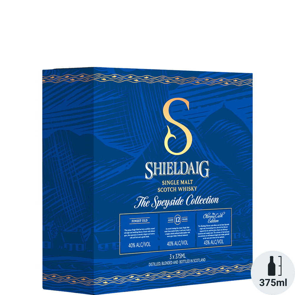Shieldaig Triple Gift Pack Single Malt Scotch | Total Wine & More