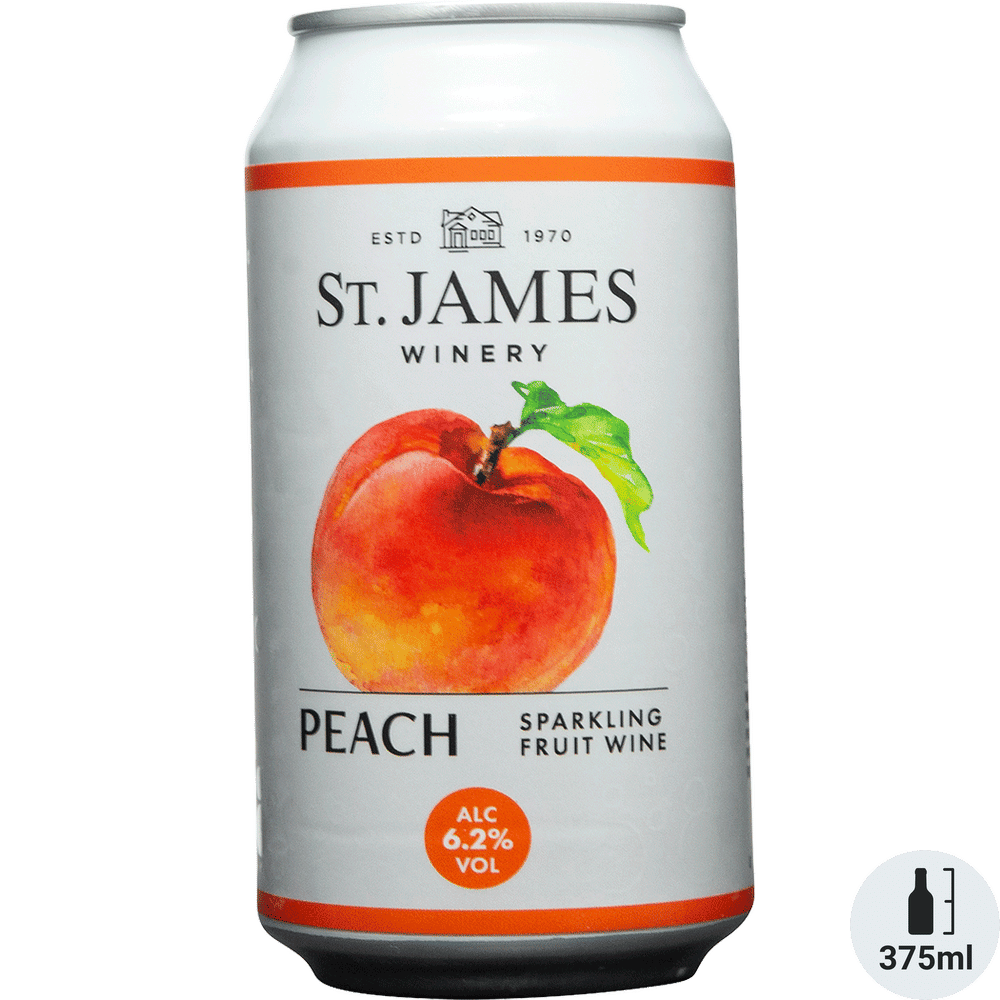 St James Winery Peach Sparkling | Total Wine & More