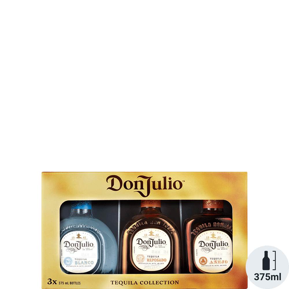Don Julio Blanco + Reposado + Anejo Gift Pack 3-375mL | Total Wine & More