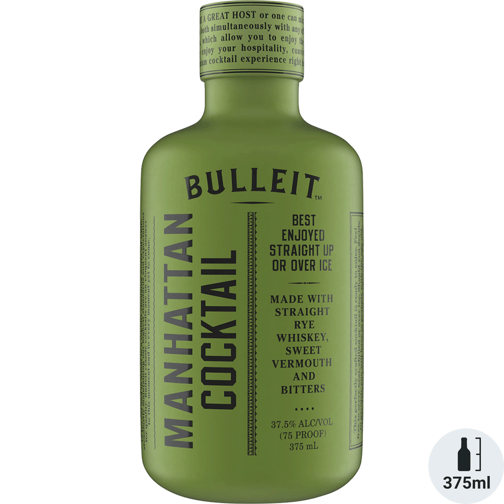 Bulleit Manhattan Cocktail | Total Wine & More - 375ml