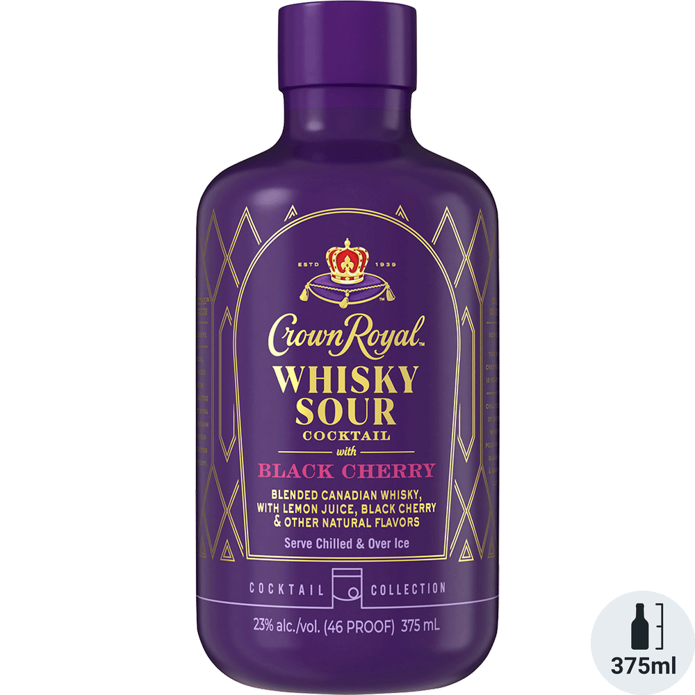 Crown Royal Black Cherry Whisky Sour | Total Wine & More